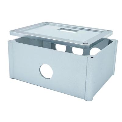 China Custom Aluminum Profile Enclosure for Electronics LED Automotive CNC Machining Parts for sale