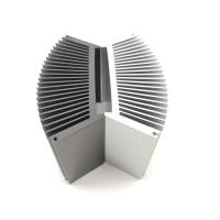 China Custom Aluminum Extrusion Heat Sink Profile 6063 Grade for LED and Electronics Cooling for sale