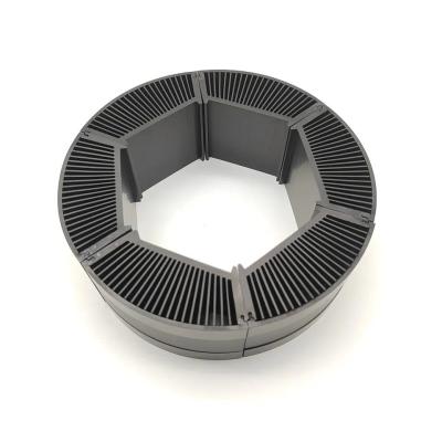 China Custom Aluminum Extrusion Heat Sink Profile 6063 Grade for LED and Electronics Cooling for sale
