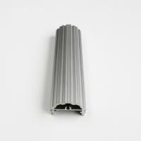 China Aluminum 6063-T5 LED Profile Heat Sink 25mm PCB Width 1.2m Length Silver Oxidation for sale