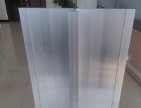 China 6082 T6 Aluminum Alloy Big Size Extrusion Profiles for High Speed Rail 6.6m Length for sale