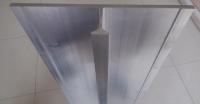 China 6082 T6 Aluminum Alloy Big Size Extrusion Profiles for High Speed Rail 6.6m Length for sale