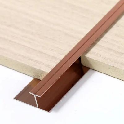 China Aluminum Curved Tile Edging Trim 90 Degree Angle Corner 2.44m Length for sale