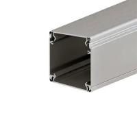 China 90x90mm Aluminum Trunking T Slot Profile for Power Cords Cable Pneumatic Tube for sale