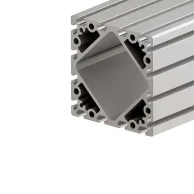 China 160160 mm T Slot Aluminum Extrusion Profile 6063-T5 Industrial Square for sale