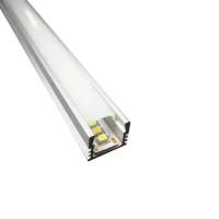 China 90 Degree LED Aluminum Corner Profile 20x20mm 1m 2m 3m for Strip Light for sale