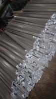 China Aluminum 3003 Closure Bar Edge Trim Strong Hardness Solid Aluminum Profile 2m Length for sale