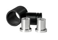 China Custom CNC Turning Aluminum Flange Sleeve Bushing Step Bush 6061 T6 for sale