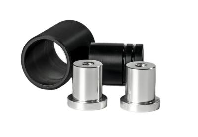 China Custom CNC Turning Aluminum Flange Sleeve Bushing Step Bush 6061 T6 for sale