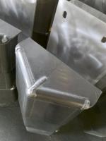 China TIG Welded Aluminum Square Tube CNC Machining Parts - Custom Bracket Fabrication with 10-30 Day Delivery for sale