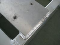 China Full Welding Aluminum Profile for Scaffold Custom CNC Machining Parts 35,000 sqm Factory for sale