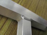 China Custom OEM Aluminum Welding Bracket for Air Conditioner 150mm 200mm for sale
