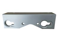 China Custom Stamping and CNC Bending Aluminum Parts with Screw Eyes for Lock Accessories 10 inch for sale