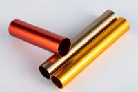 China 6063 6061 Extruded Aluminum Tubing Round Anodized Colorful Mill Finish Custom Length for sale