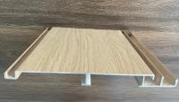 China Easy Install Wood Grain Aluminum Cladding Profile for Wall and Ceiling 1.4mm 1.8mm for sale