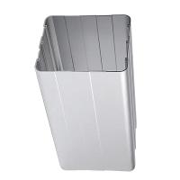 China Custom Anodized Silver Aluminum Enclosure 6063 Extruded CNC Machined 3000mm for sale