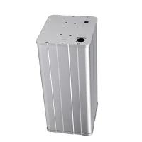 China Custom Anodized Silver Aluminum Enclosure 6063 Extruded CNC Machined 3000mm for sale