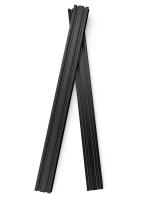 China European Standard T Slot Aluminum Extrusion Anodized Black V Type Linear Rail 2040 Profile for sale