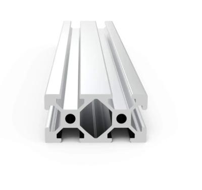 China 2040 Aluminum T Slot Extrusion European Standard Anodized Silver Linear Rail 25 Series for sale