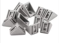 China 2430 T Slot Aluminum Extrusion Corner Bracket L Shape Right Angle Fastener for 3030 Series for sale