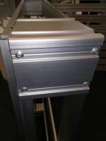 China Silver Anodized 6063 T5 Welding Aluminum Pallet Custom CNC Machining for sale