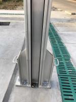 China Anodized Aluminum Industrial Profile for Spundwand 6000 Series Tight Seal for sale
