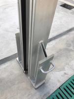 China Anodized Aluminum Industrial Profile for Spundwand 6000 Series Tight Seal for sale