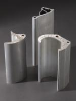 China Large Diameter 300-400mm Aluminum Extrusion Profiles 6800 Ton Press 6063 T5 T6 for sale