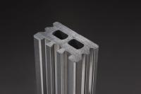 China OEM 6063T5 Aluminum Extrusion Profiles CNC Machining Custom Sizes 110MPa Yield for sale