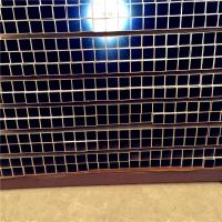 China Aluminum Square Tubing 30x30 40x40 50x50mm Natural Anodized 6063 T5 for sale