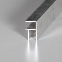 China 8-10um Natural Anodized Aluminum Profile CNC Machined Industrial Channel 6063 T5 for sale