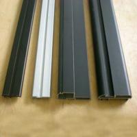 China Black Powder Coated RAL9006 Aluminum LED Profile 6063-T5 for Linear Lighting for sale