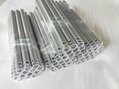 China 7005 T5 Aluminum Alloy Round Tube for Tent with Drilling Holes and Punching 380mm OD for sale