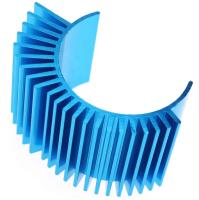 China Custom Anodized Aluminum Alloy Motor Heat Sink 6063-T5 for Car Accessories for sale