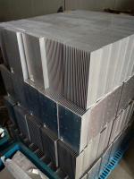 China 6063 T5 Aluminum Heat Sink Profile 100mm Length CNC Machined Extruded Heatsink for sale