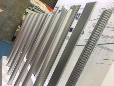 China High Density Aluminum Heat Sink Profile AL6063-T5 80mm Width for LED Lighting for sale
