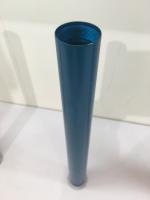 China Anodized Aluminum Round Tapping Flaring Tube for Fishing Pole 510mm x 1020mm for sale