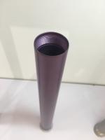 China Anodized Aluminum Round Tapping Flaring Tube for Fishing Pole 510mm x 1020mm for sale