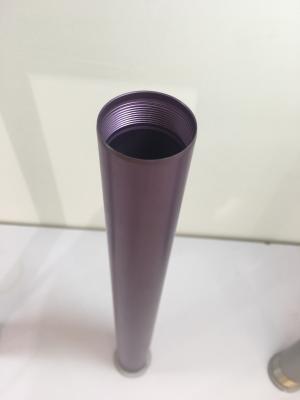 China Anodized Aluminum Round Tapping Flaring Tube for Fishing Pole 510mm x 1020mm for sale