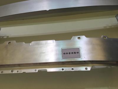 China 6082 T6 Aluminum CNC Machining Bending Bumper Profile Industrial Extrusion 150mm for sale