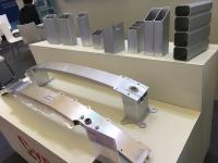 China 6082 T6 Aluminum CNC Machining Bending Bumper Profile Industrial Extrusion 150mm for sale