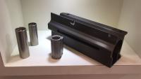 China Matt Black Anodized Aluminum Heat Sink Industrial Profile 6005-T5 Extrusion for sale