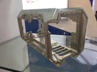 China CNC Machined Aluminum Square Hollow Tube Precision Custom Box 0.01mm Tolerance for sale