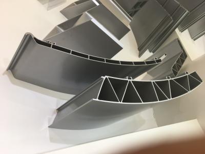 China Polished Rail Transit Aluminum Industrial Profile 6N01-T5 Custom Length 1855mm for sale