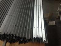 China 6063 Aluminum Industrial Profile Bending Aluminium Section for TV Frame 1.5mm for sale