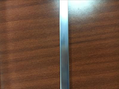 China 6063 T5 Extruded Aluminium Profile Bright Polish Anodizing Finish Fridge Glass Frame for sale