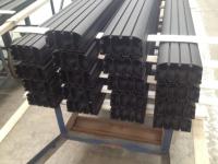 China Sand Blasted Black Powder Coating Aluminum Industrial Profile 6063 T5 for Auto for sale