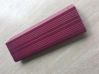 China Pink Anodized Aluminum Extrusion Profiles 6063 T5 CNC Drilling Tapping 7.2m for sale