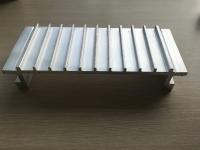 China Custom 350mm Width Aluminum Extrusion Profile for Motor Shell 6063 T5 for sale
