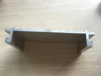 China Custom 350mm Width Aluminum Extrusion Profile for Motor Shell 6063 T5 for sale